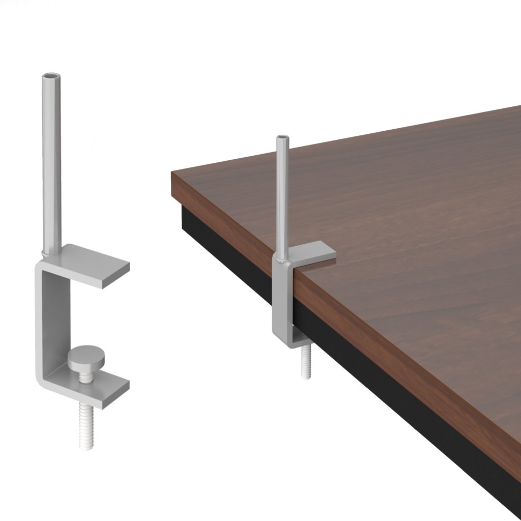 Universal Adjustable Screen Brackets - Office Furniture Warehouse